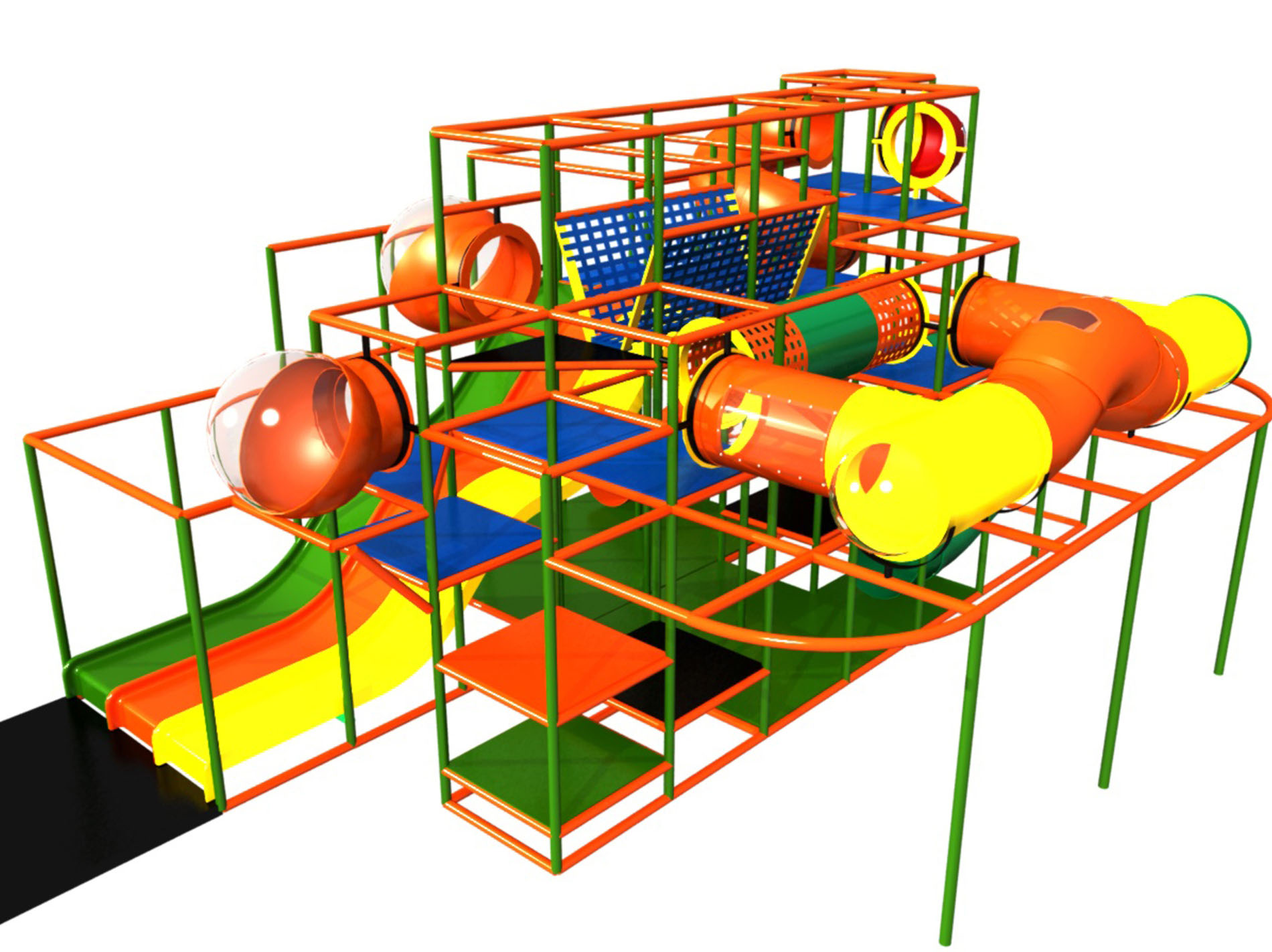 Buy Indoor Playground Equipment GPS100 -(Indoor Playsystem Size) 16 ft ...