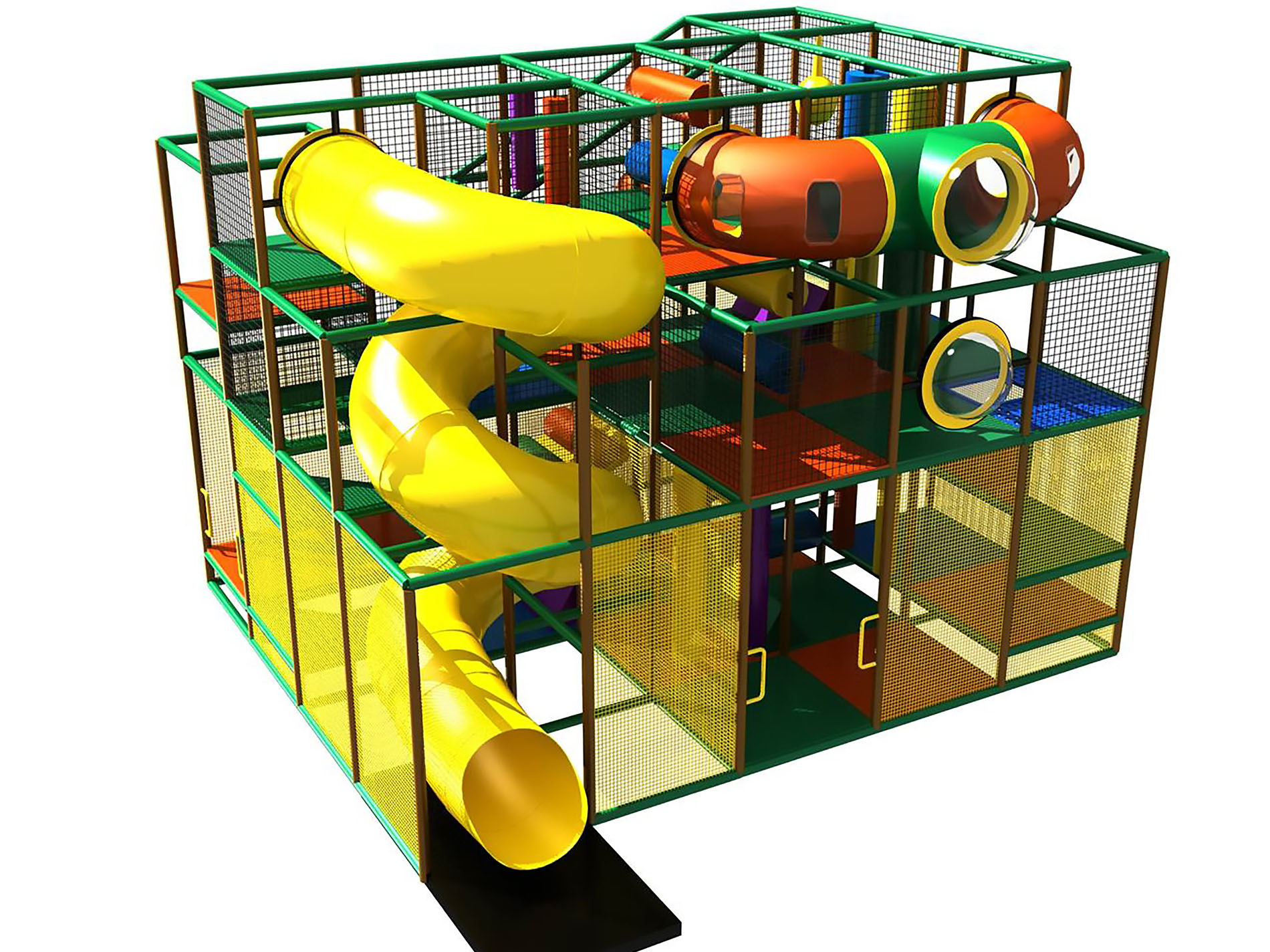Buy Indoor Playground Equipment GPS65 -(Indoor Playsystem Size) 23 ft ...